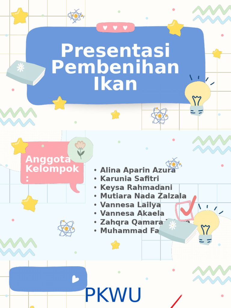 Penuh Warna Ceria Lucu Presentasi Tugas Kelompok.pptx | PDF