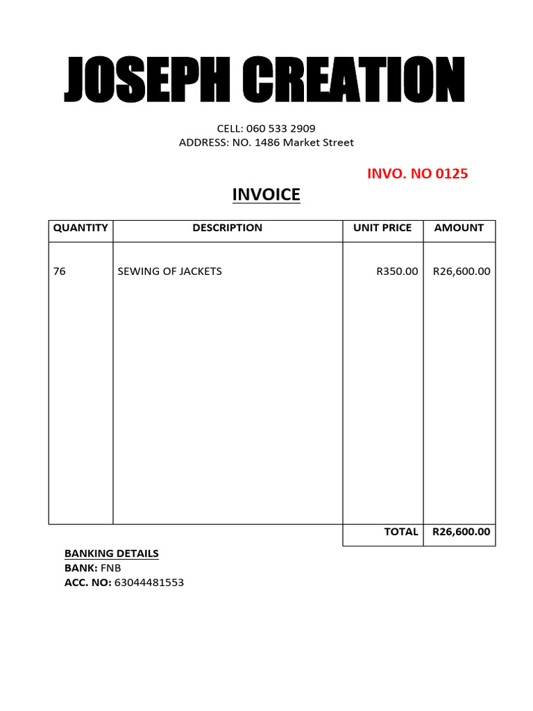 Invoice | PDF