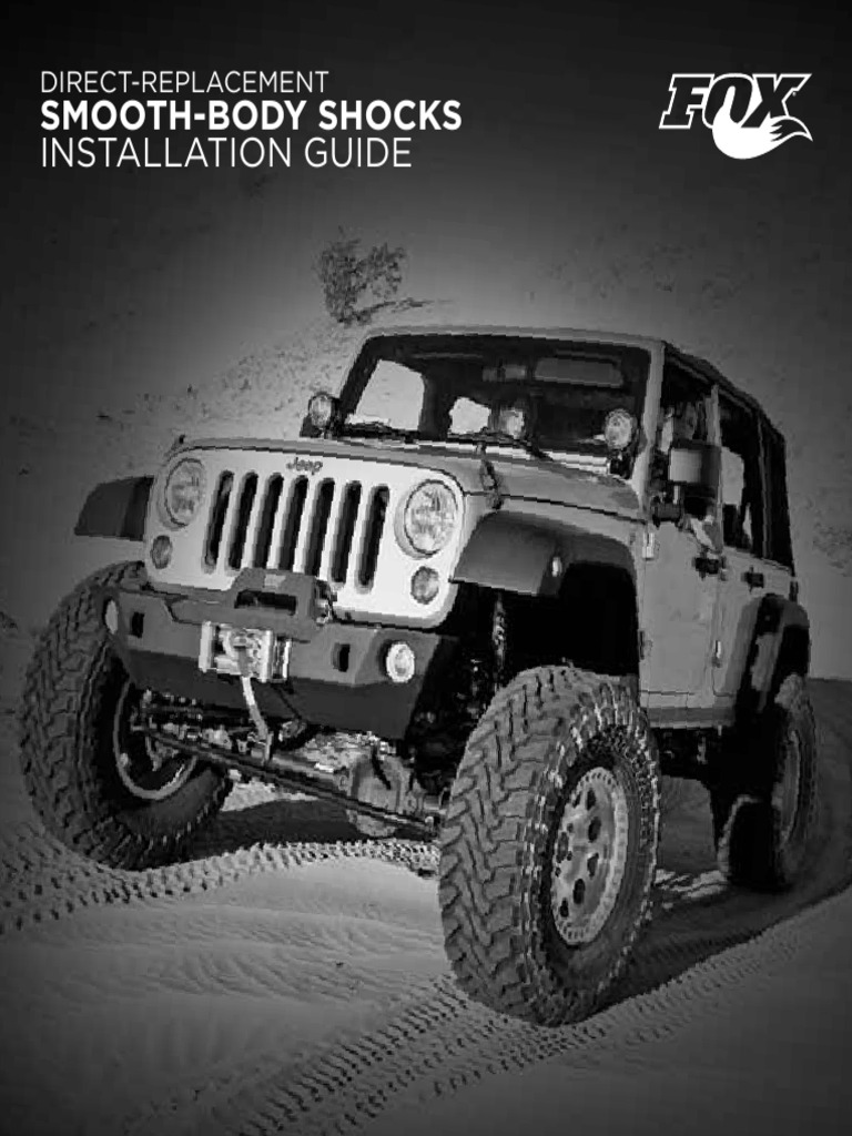 FOX Smooth Body Shock Installation Guide | PDF | Land Vehicles | Motor ...