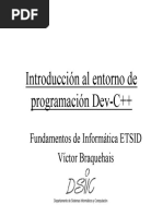 Cambia El Color Del Texto y Fondo en Dev C | PDF | Métodos y materiales de enseñanza | Informática