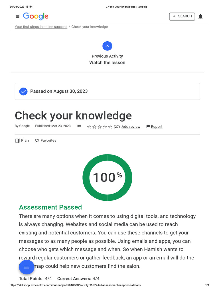 Google Digital Tools Assessment Guide | PDF | Social Media | Popular ...