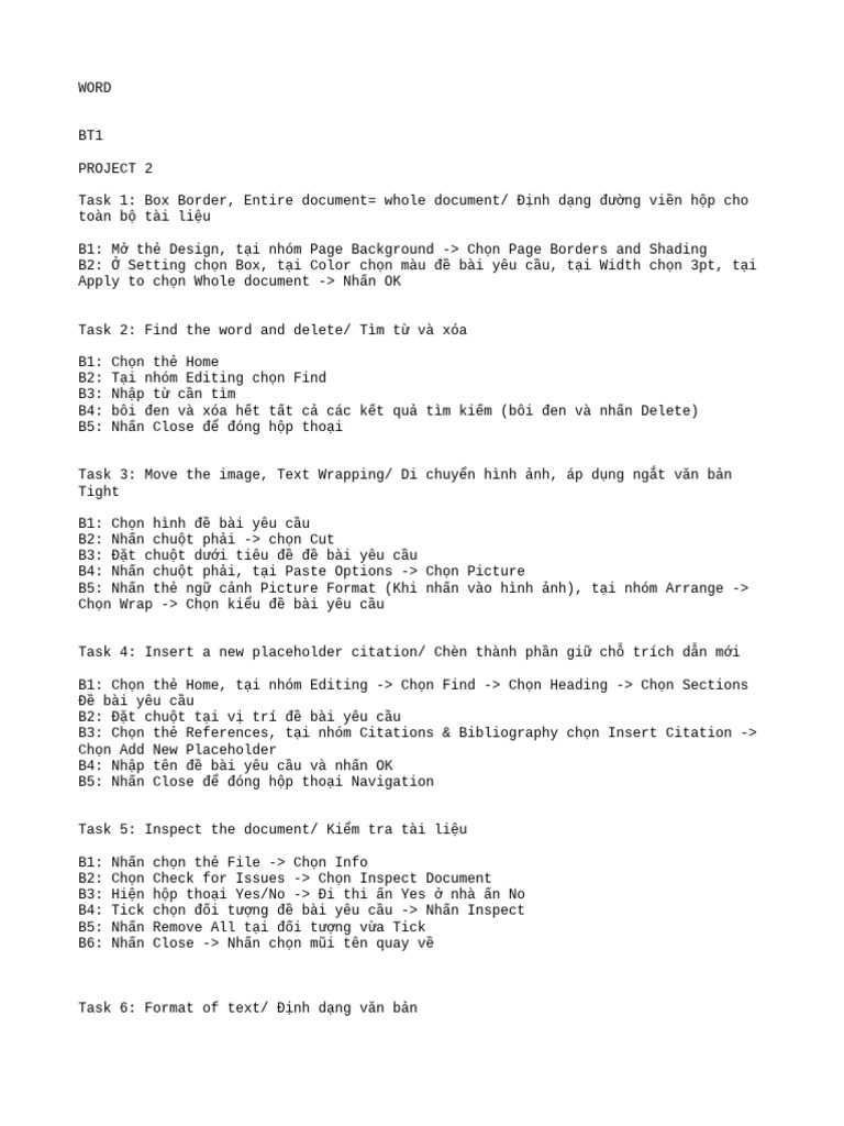 Project 1 BT2 | PDF