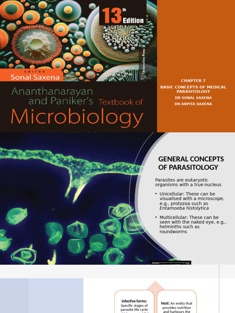 Basic Concepts of Medical Parasitology: DR Sonal Saxena DR Arpita ...
