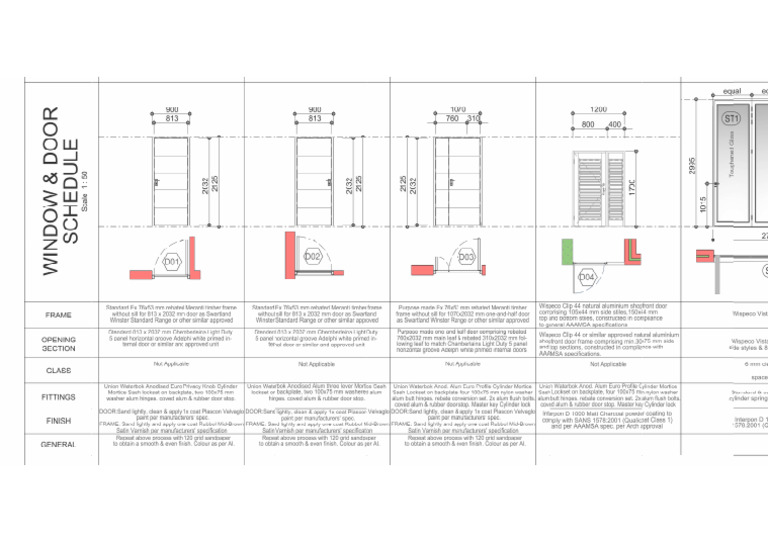 Door Schedule 1 | PDF