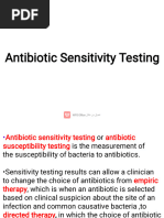 Antibiotic Sensitivity Chart Sanford Guide | PDF | Health Care | Medicine