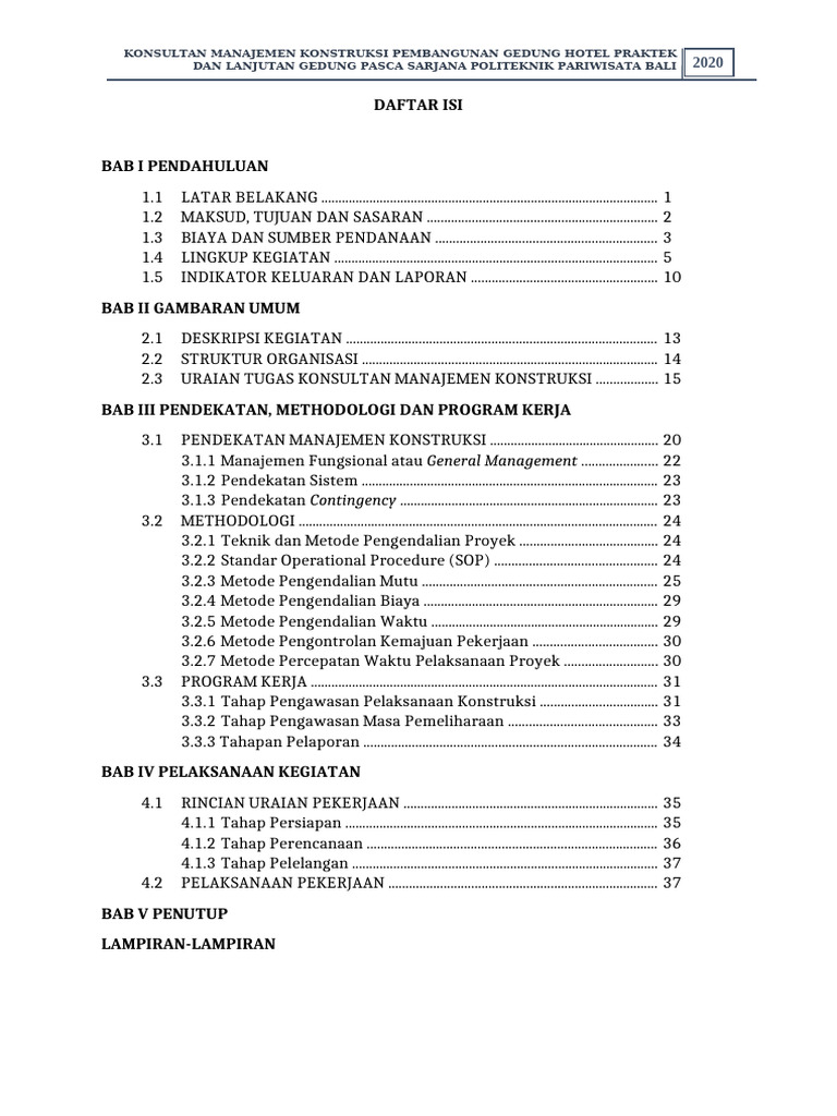 DAFTAR ISI | PDF