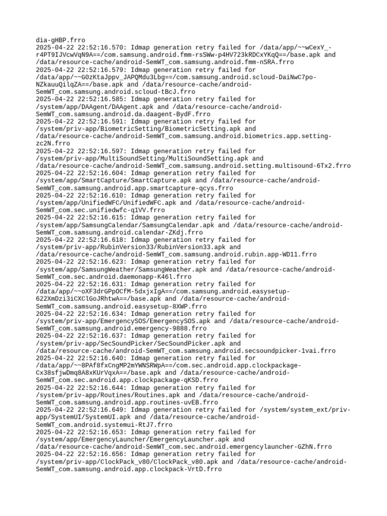 lom_log | PDF | Android (Robot) | Operating System Technology