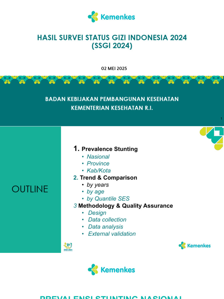 V 22 Hasil SSGI 2024 02052025 | PDF