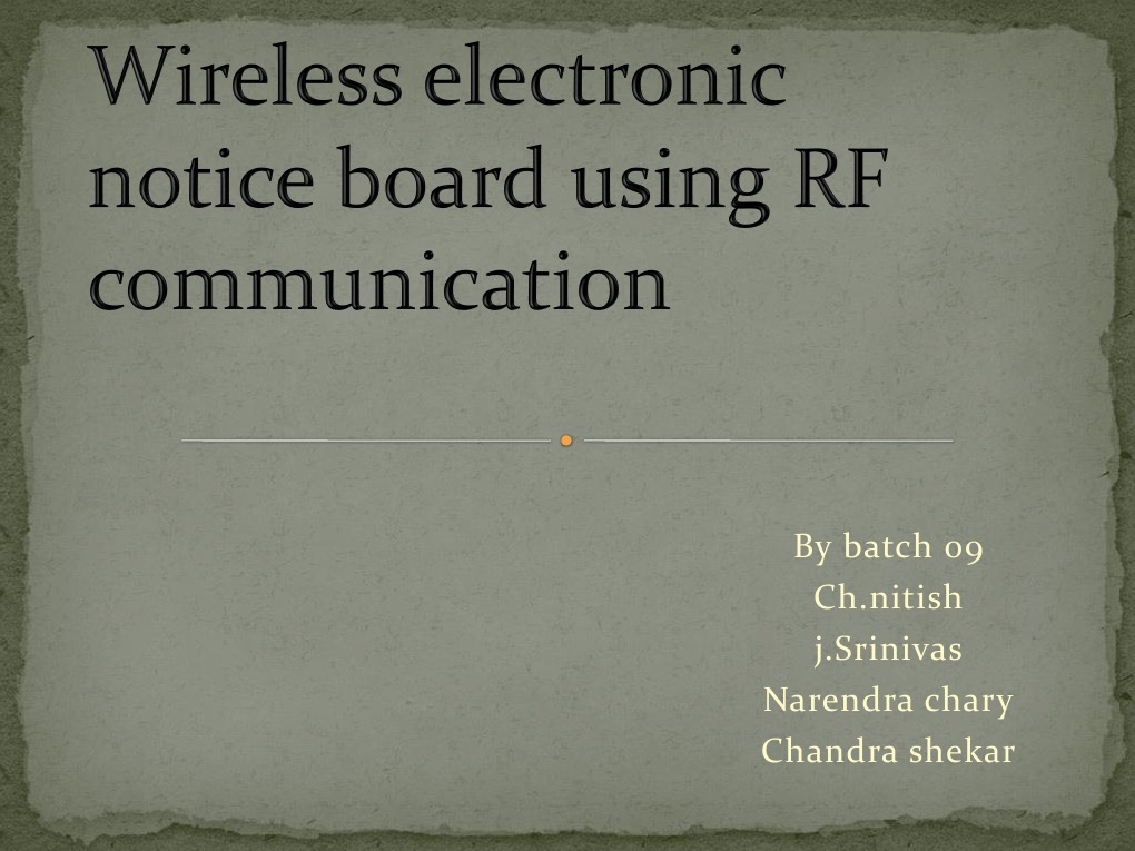 By Batch 09 CH - Nitish J.srinivas Narendra Chary Chandra Shekar | PDF | Microcontroller ...