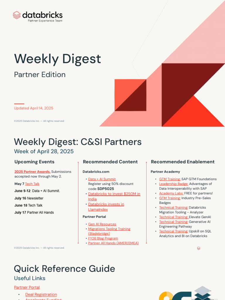 Weekly Digest - Partners | PDF | Artificial Intelligence | Intelligence (AI) & Semantics