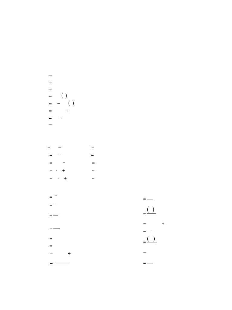 Derivatives of Exponentials and Logarithms | PDF