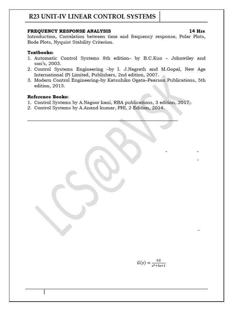 CS UNIT-IV Upto R19 Sup Dec-2023 & R20 Reg&Sup July-2024 and R16 Reg&Sup May-2019 | PDF ...
