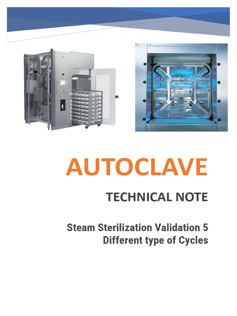 Autoclave Validation and Sterilization Cycles | PDF | Sterilization ...