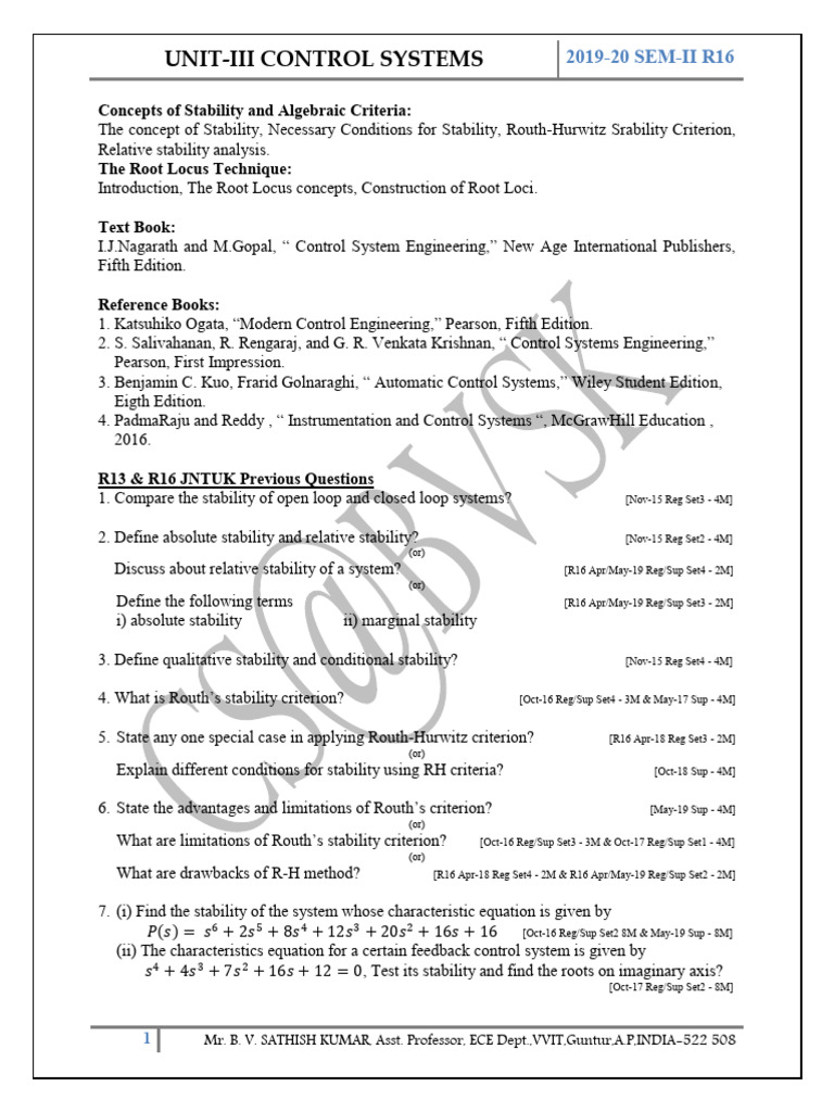 CS UNIT III Upto R16 Reg&Sup May-2019 | PDF | Mathematical Analysis | Mathematical Objects