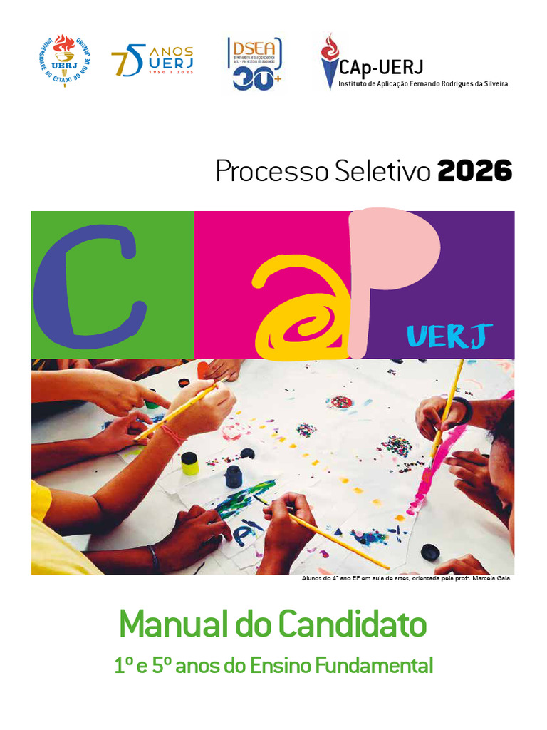 Edital de Ingresso CAp-UERJ 2026 | PDF | Bancos | Internet