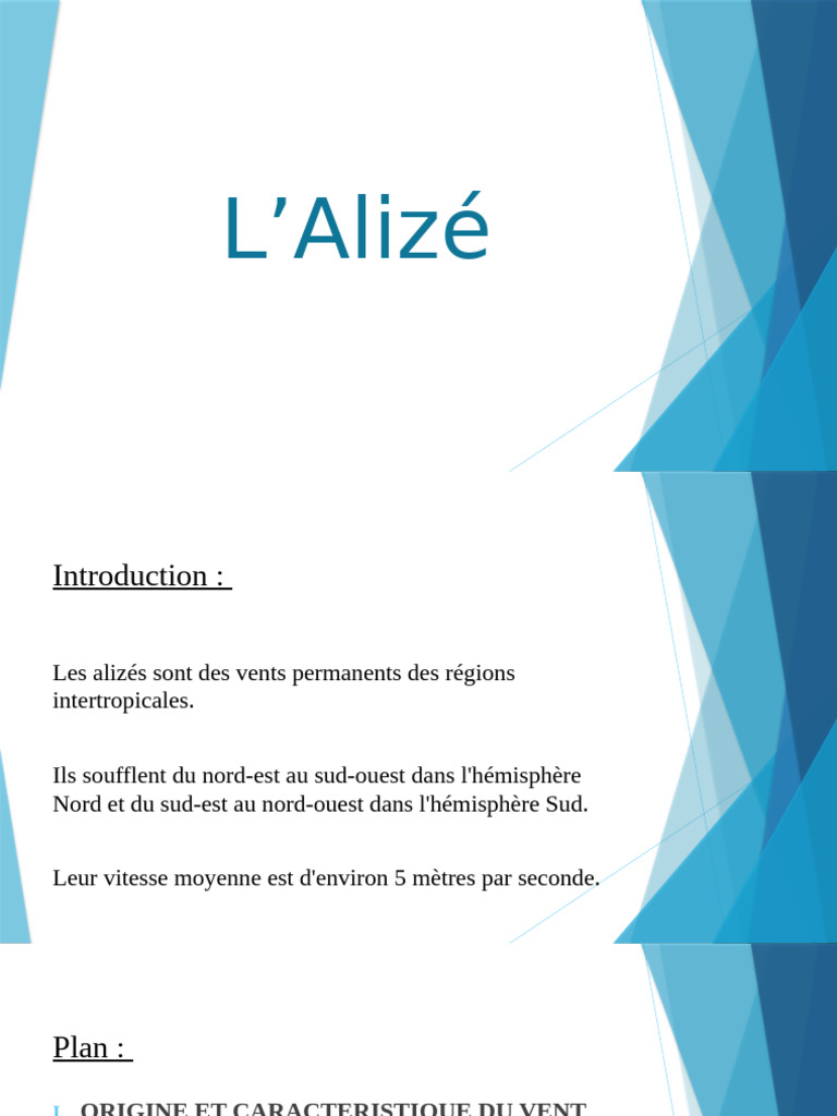 Comprendre les vents alizés à Madagascar | PDF | Circulation ...