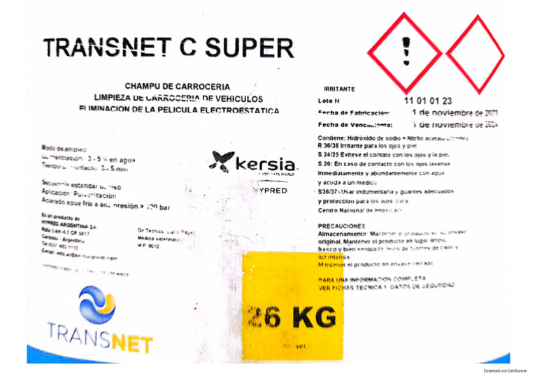 Trasnet C Super | PDF