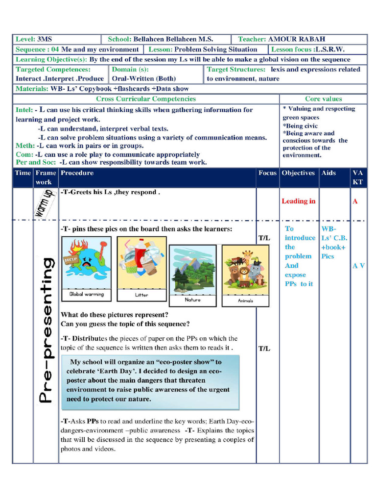 3MS Sequence 04 All Lessons | PDF