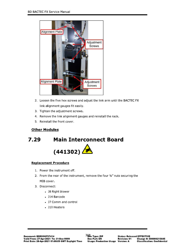 Ft 441302 Pc Board Main Interconnect Bfx | PDF