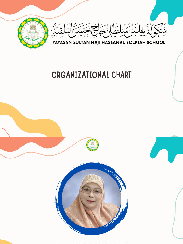 Yellow and Orange Illustrative Organizational Chart | PDF