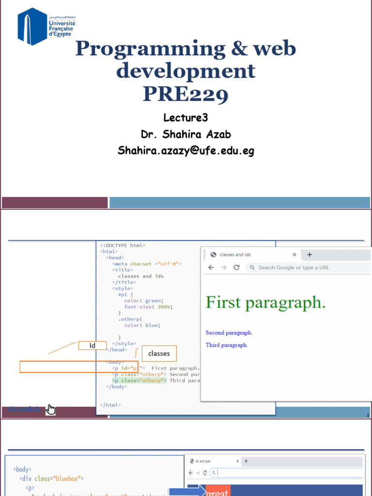 03-UFE - PRE229 - 2024-2025T1 CSS+Responsive | PDF | Responsive Web ...