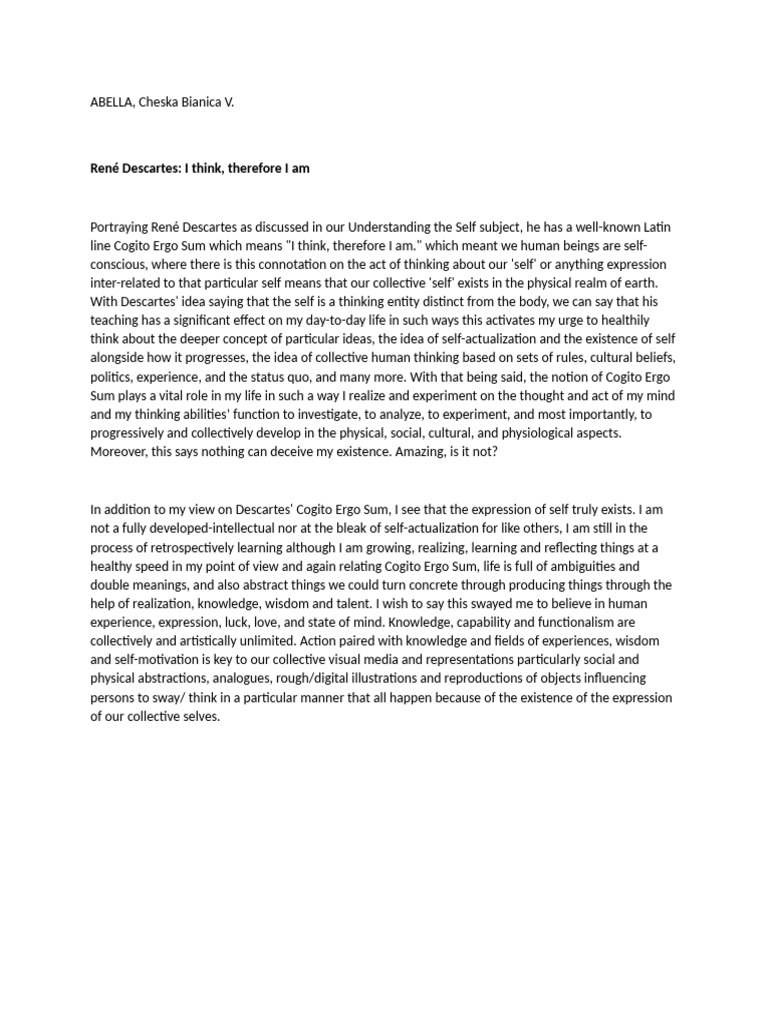 ABELLA | PDF | Idea | Neuroscience