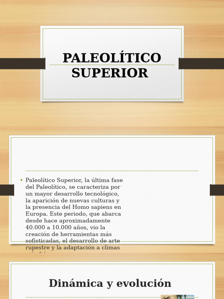 PALEOLÍTICO | PDF