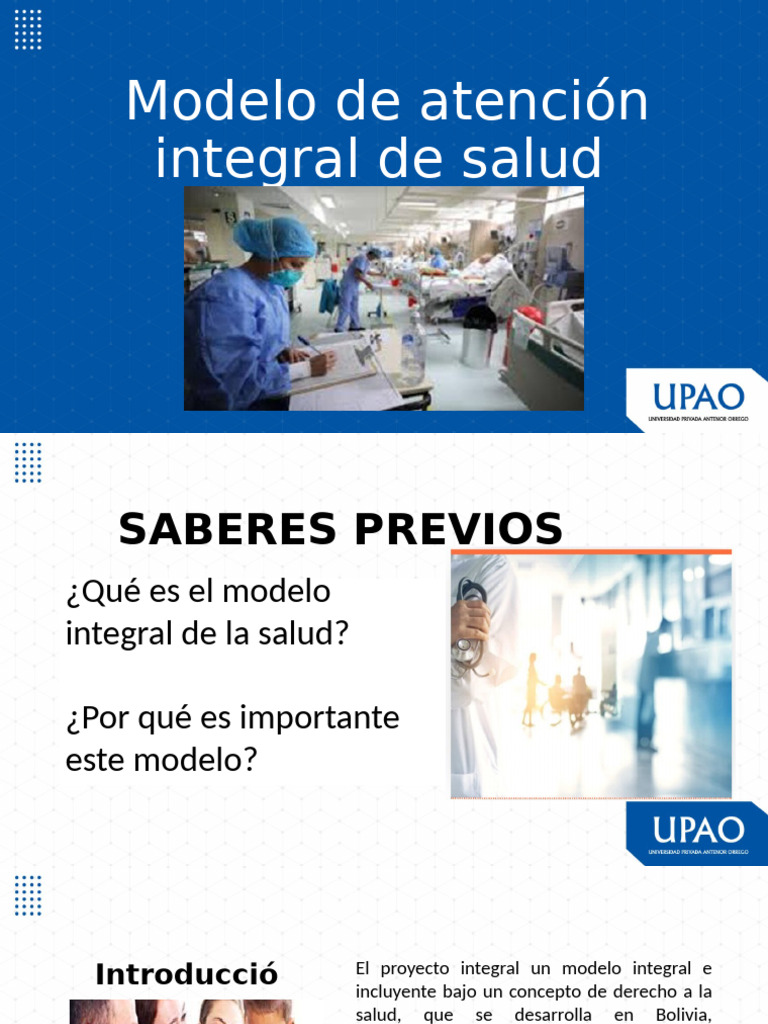 Sesión 4-Modelo de Atencion Integral de Salud - 10212530 | PDF | Cuidado de la salud