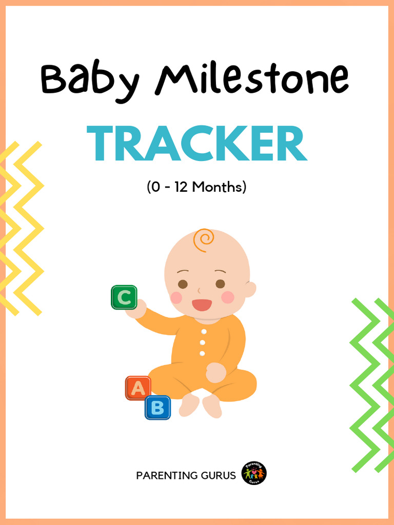 FREE Baby Milestone Tracker | PDF | Communication | Behavioural Sciences