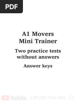 Movers 2 Listening Test Answers | PDF