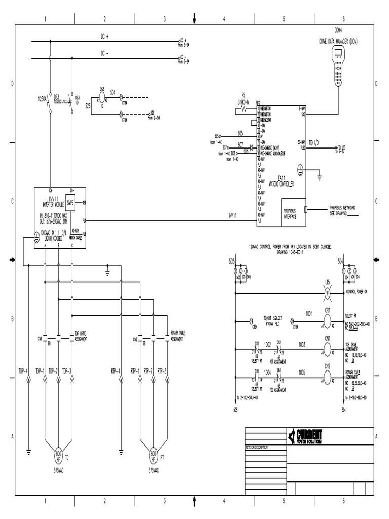 Discoverer 8 Rig Schematic Diagram | PDF