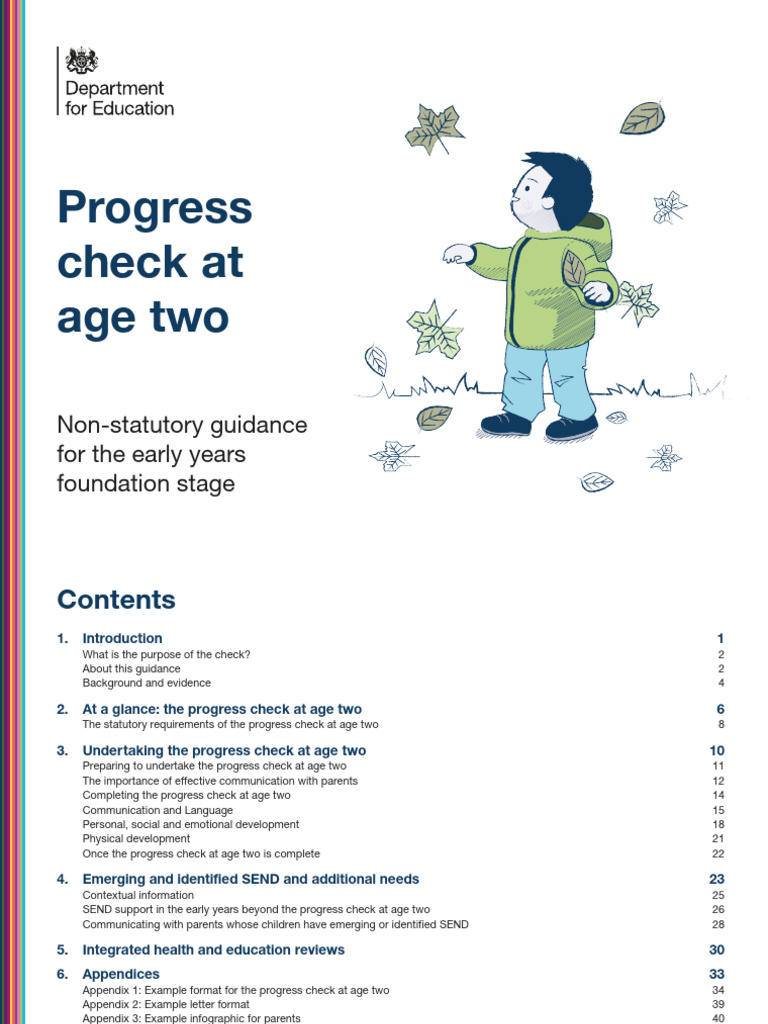 Progress Check at Age Two | PDF | Child Development | Learning