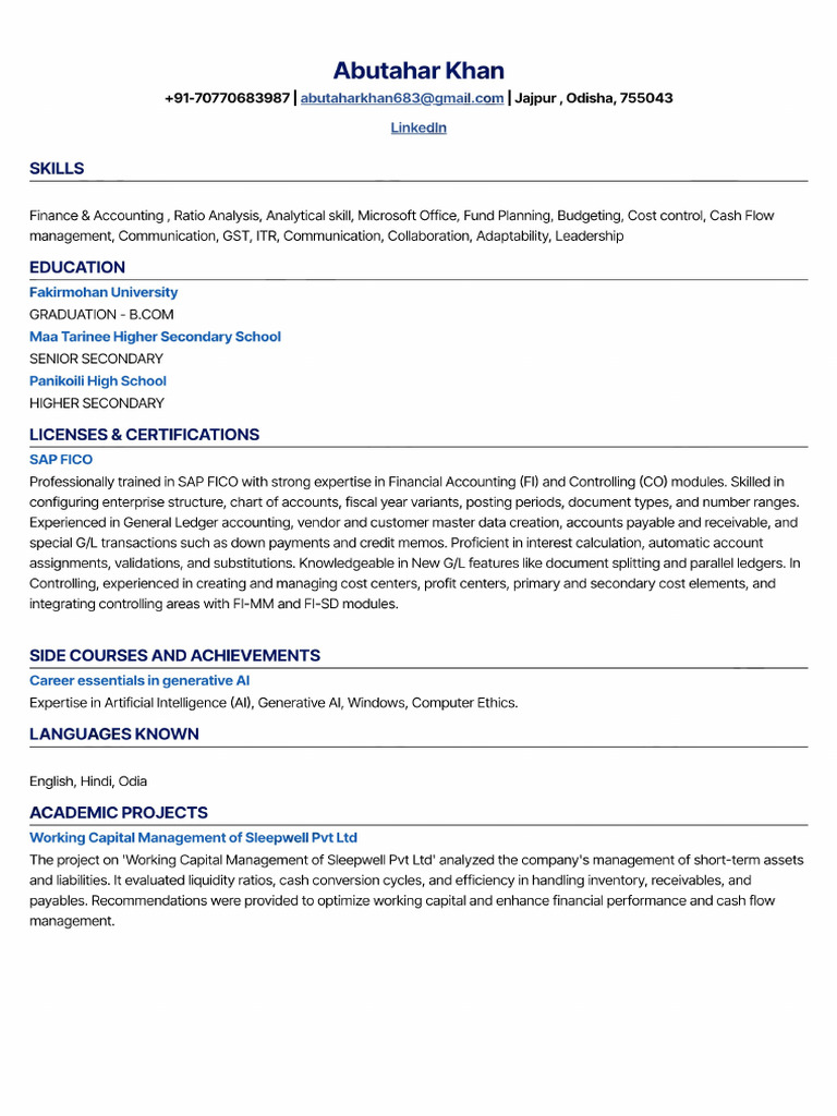 taher Original Resume 2-processed(lightpdf.com) | PDF