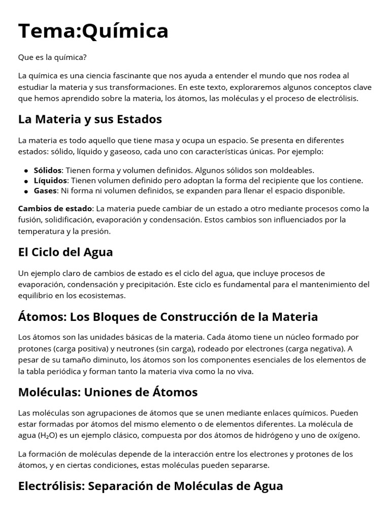 Qui Mica | PDF | Importar | Química