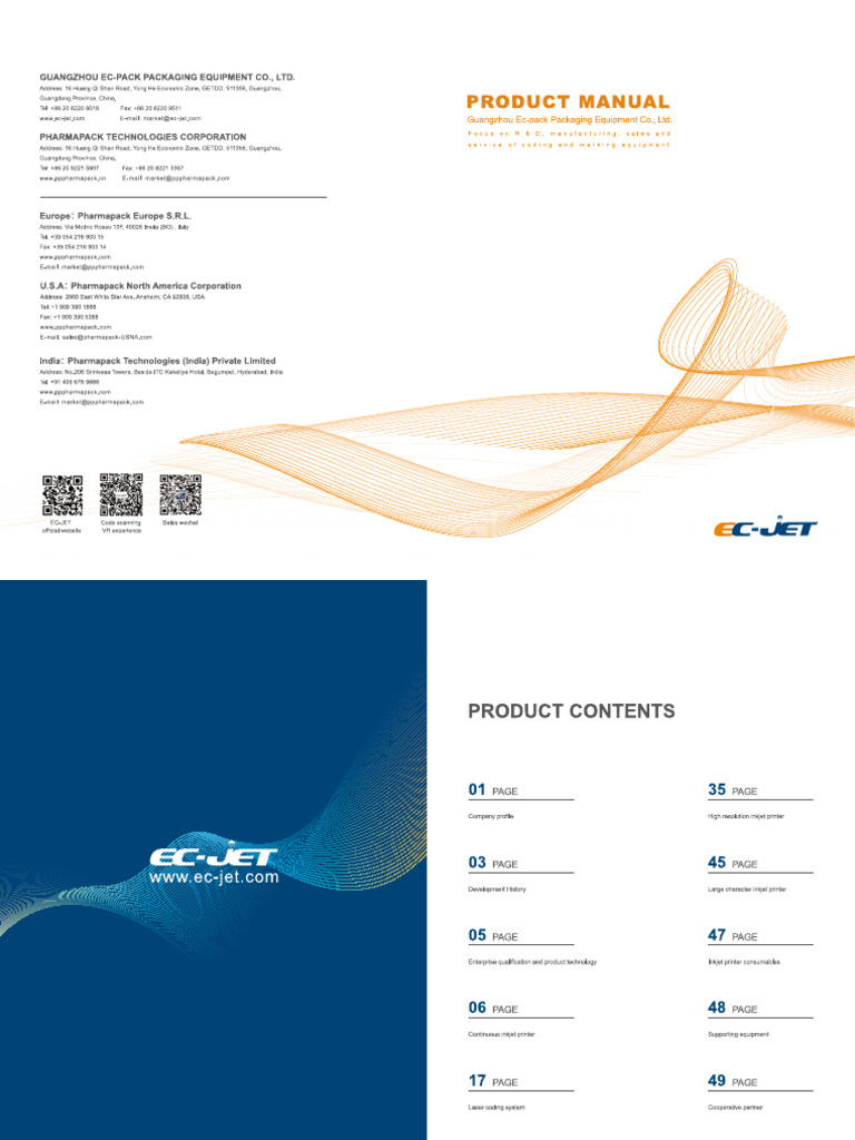 EC-JET Brocure Version-01 | PDF