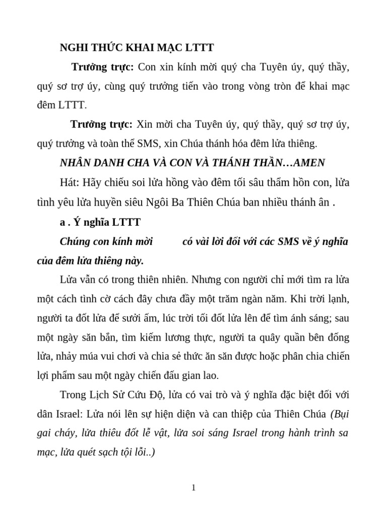 Nghi TH C Khai M C LTTT | PDF
