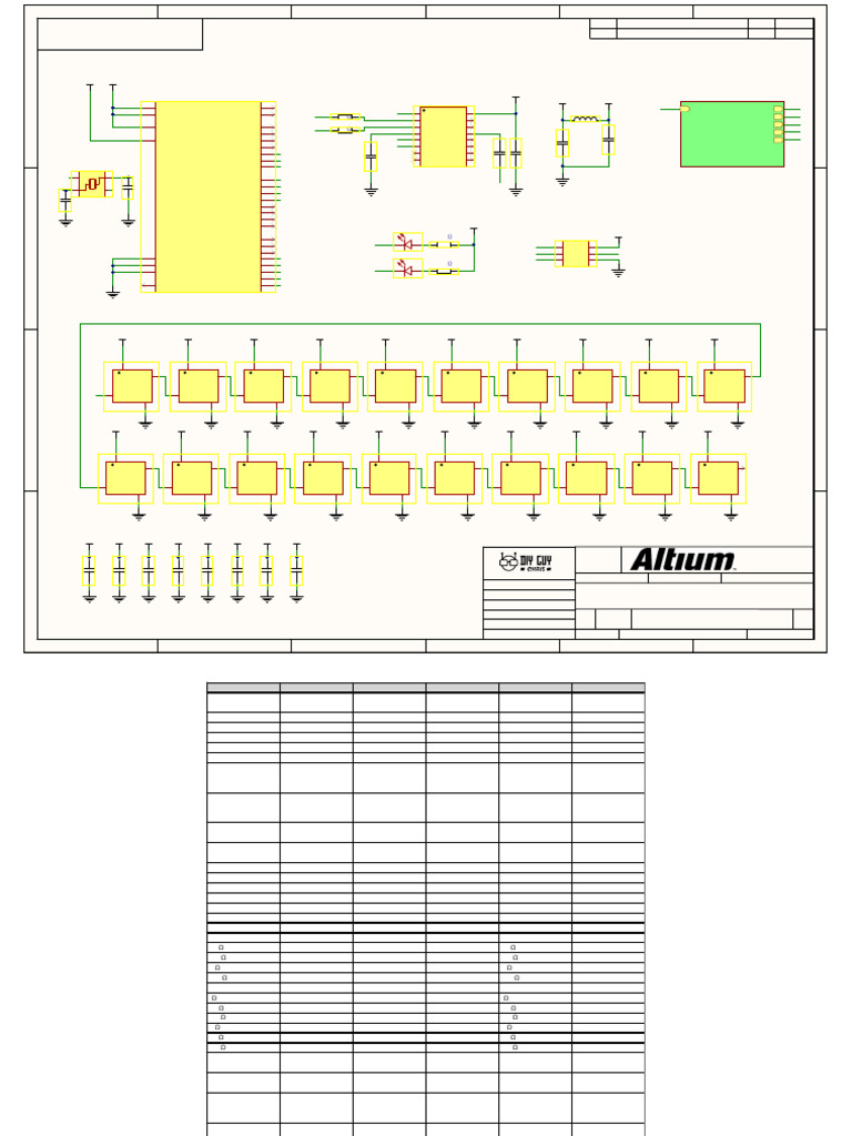MCU Circuit Schematic Overview | PDF