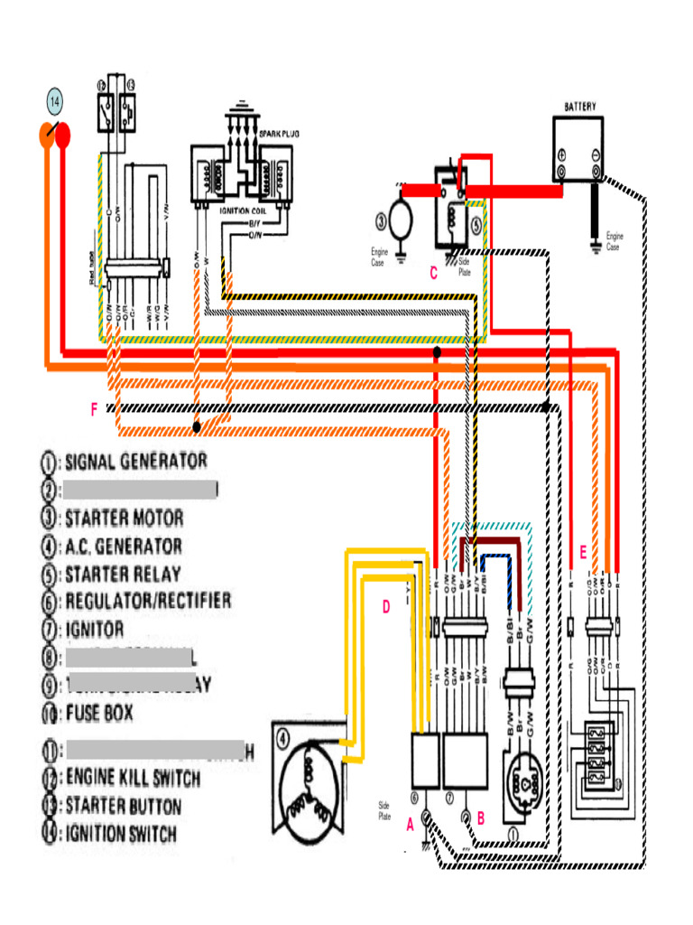 GS550 Bobber - Schematic-1 | PDF