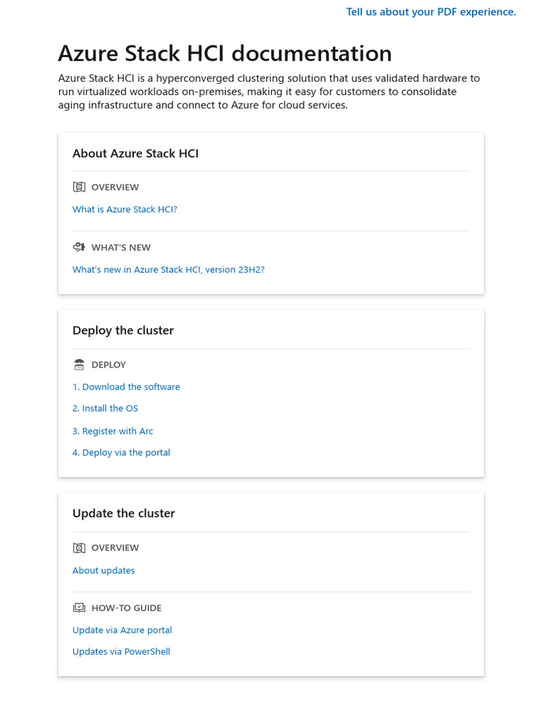 Azure Stack Hci | PDF | Microsoft Azure | Hyper V