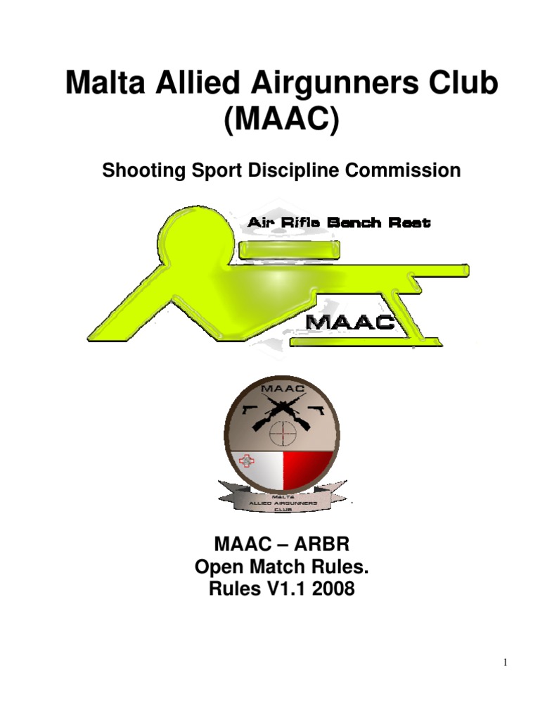 Malta Allied Airgunners Club (MAAC) : Shooting Sport Discipline ...