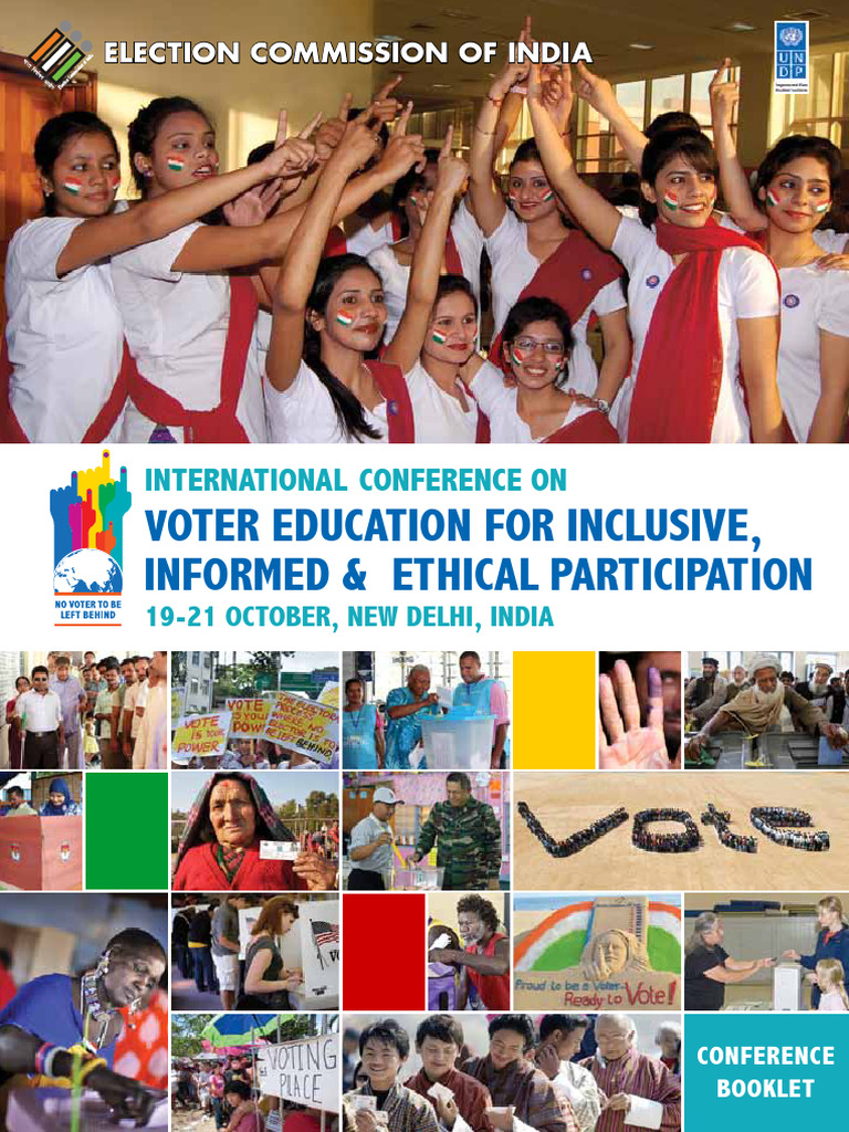 Conference_Booklet | PDF | Elections | Voting