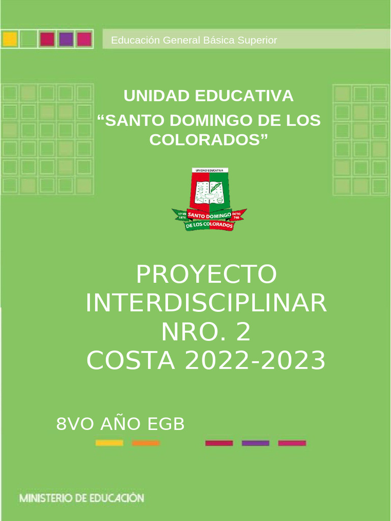 Formato para Proyecto Interdisciplinar Egb Superior | PDF