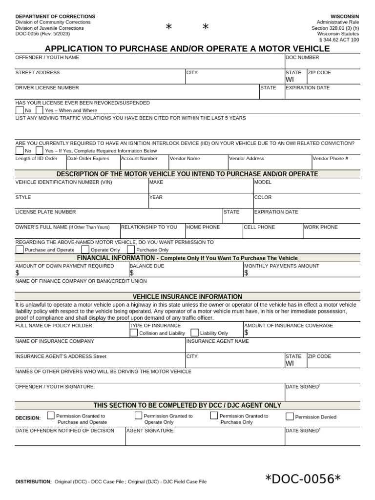 DOC-0056 MotorVehicle English | PDF | Insurance | License