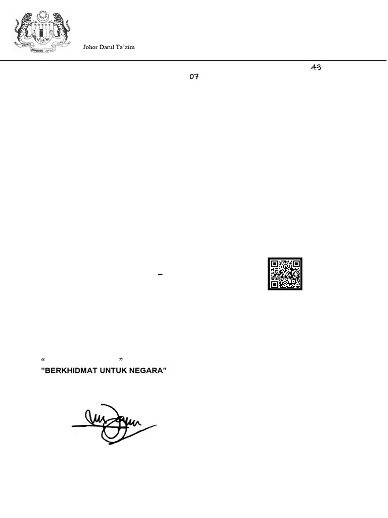 Surat SLU Perekodan Kehadiran Murid 08042025 PPDJB | PDF