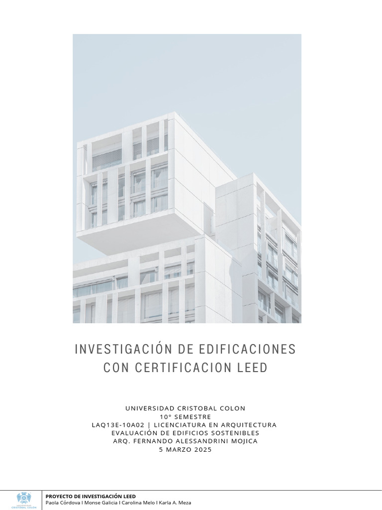 Inv Edificios Leed | PDF | Refrigerante | Refrigeración