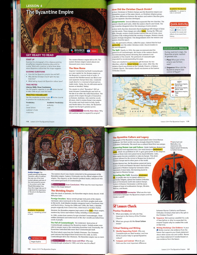 Lesson 04 Byzantine Empire | PDF