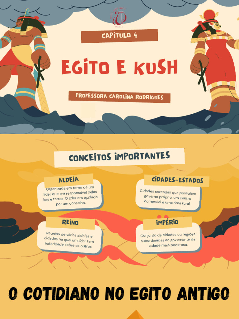 Capítulo 04 - Egito e Kush | PDF | Antigo Egito | Faraó
