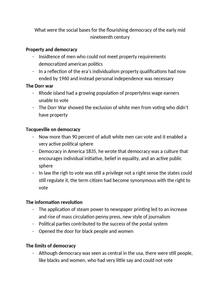 CH 10 Outline Give Me Liberty | PDF | Whig Party (United States) | John ...