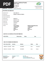 Notice 27 of 2021 Registration Certificate Form COR14.3 Issued Via New ...