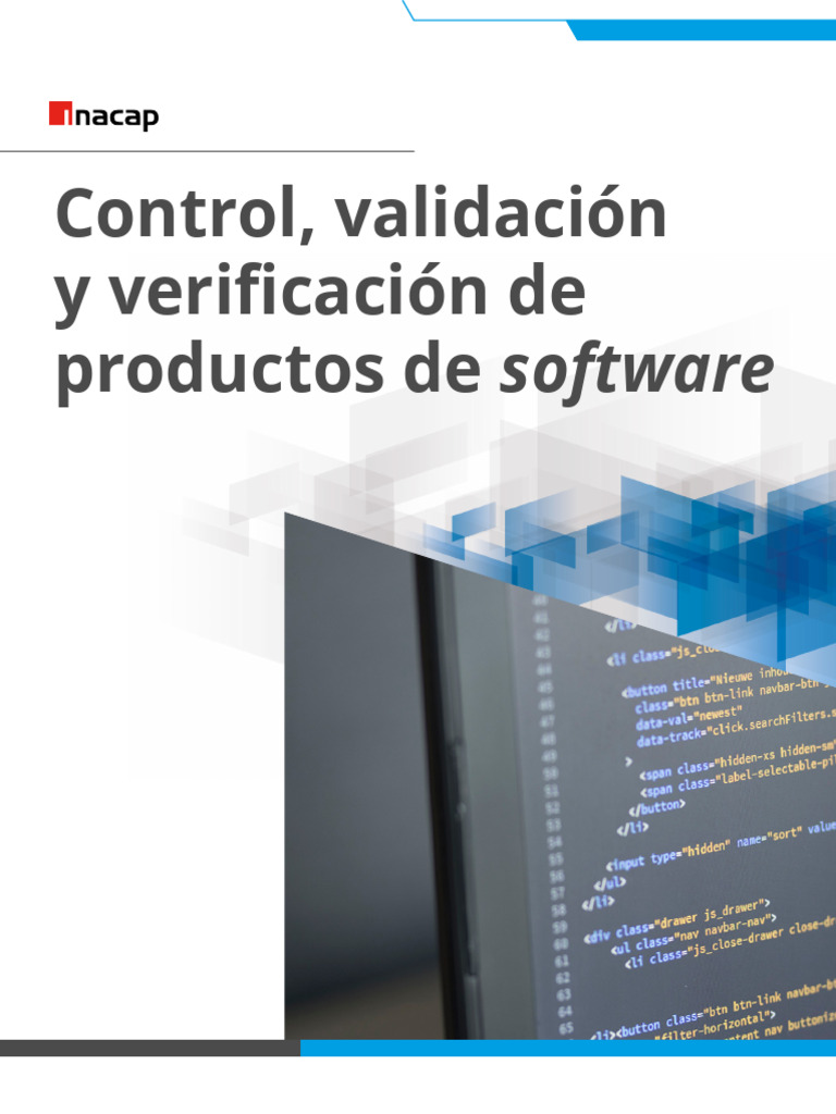 Control, Validación y Verificación de Productos de Software | PDF ...